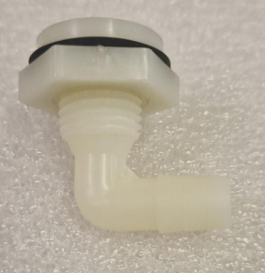 Tank fitting Angled 12mm With Seal And Nut - Rainbow Conversions