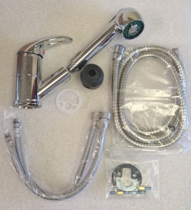 Whale Elegance RT1010 Single Cold Water Tap - Caravan & Motorhome Taps