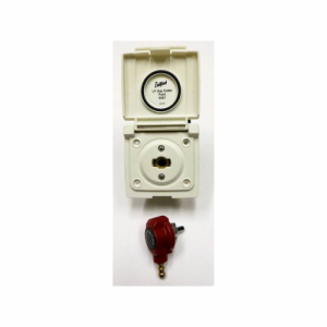 Bullfinch External Gas Outlet BBQ Point 6087/01 - White