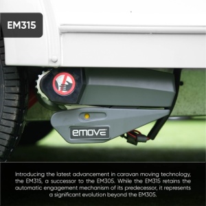 Leisurewize Emove EM313A Gear Driven Electric Auto Engaged Caravan Mover