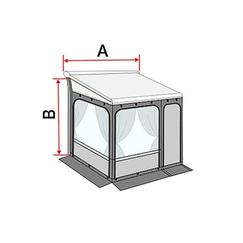 Fiamma F45 Privacy Room Light 300 Large Awning Enclosure - Rainbow ...