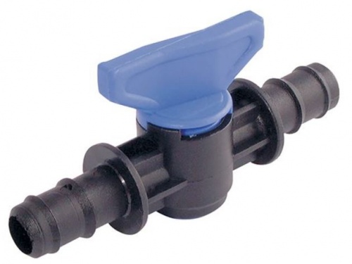 Hose Tail 20mm x Hose Tail 20mm Plastic Ball Valve Inline Tap