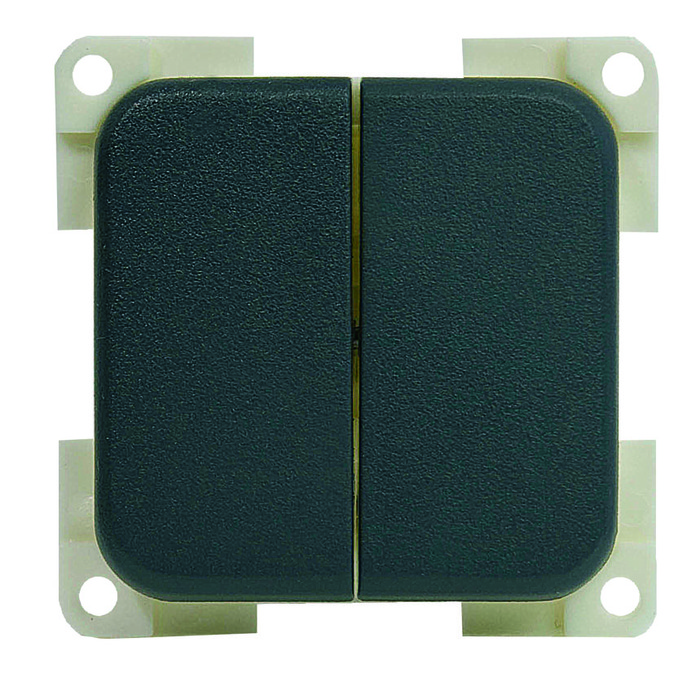 CBE 2 Gang, 1-way 240v Switch - Rainbow Conversions Ltd