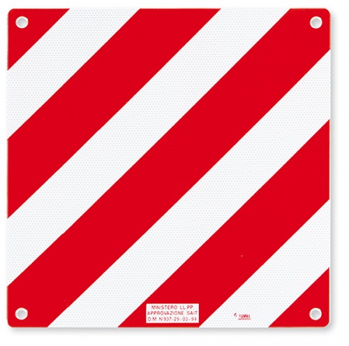Fiamma Alu Rear Warning Sign - Rainbow Conversions