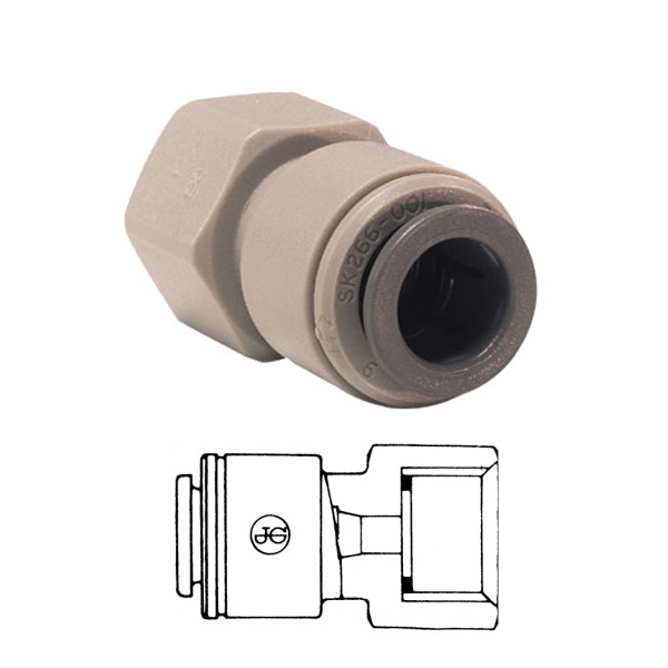 Push Fit 12mm - 1/2" BSP Female Speedfit Caravan Campervan Water Fitting