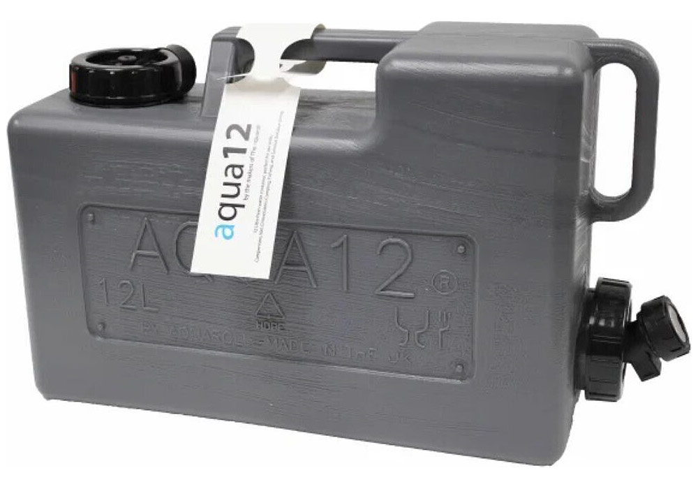 Hitchman Aqua 12 Fresh Water Container 12L Jerry Can - Rainbow Conversions