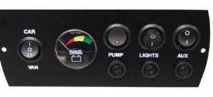Plug-in-systems 12v Control Panel - Car/Aux/Pump/Battery Meter for ...