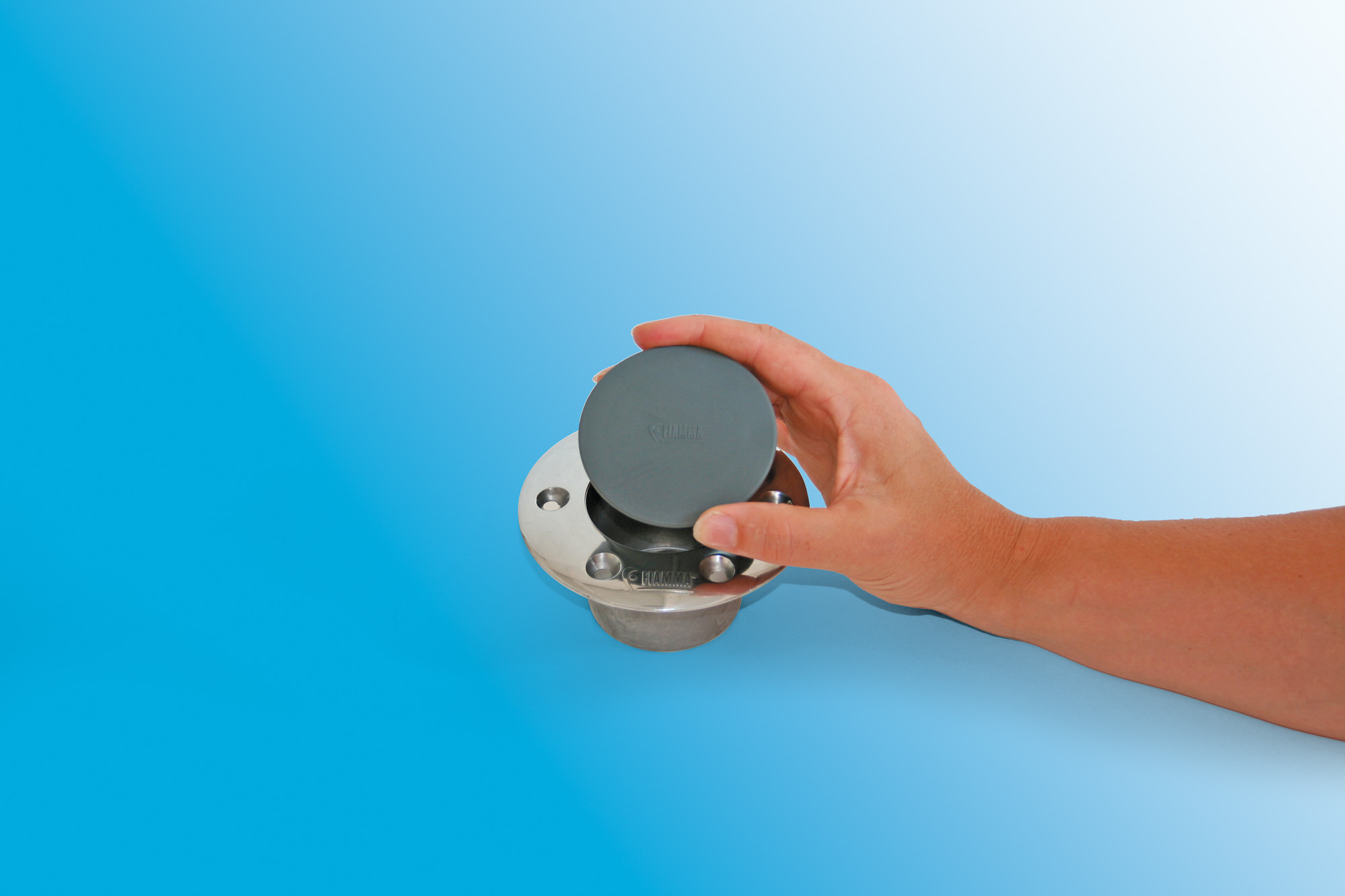 Fiamma Base Cover Cap For Recessed Base Table Leg Fitting