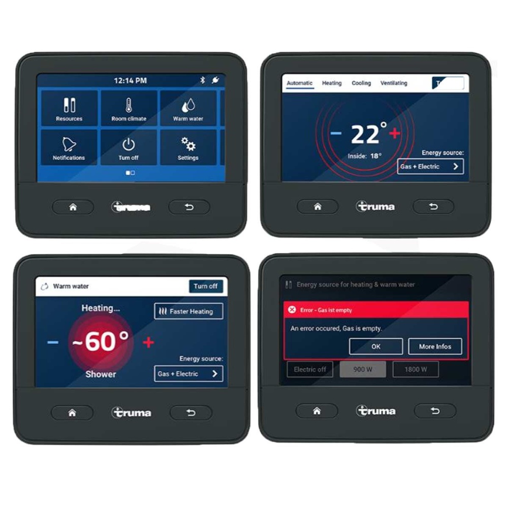 Truma Combi 4E Blown Air & Water Heater With iNet X Control Panel
