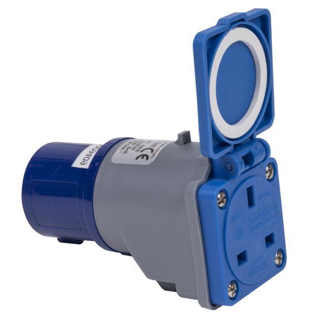 Site Plug UK Socket Adaptor - Rainbow Conversions