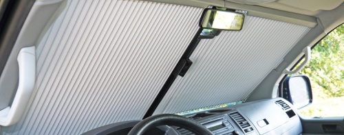 Remis Remifront cab blinds for VW T5 Campervan