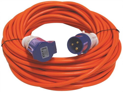 Leisurewize 25 Metre Mains Electric Extension Lead Hook up Cable SWTT48
