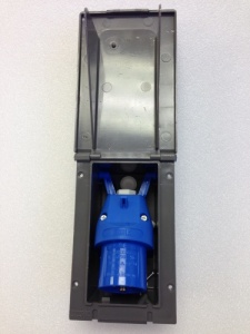 MPK Flush Fitting 240v Mains Inlet Socket