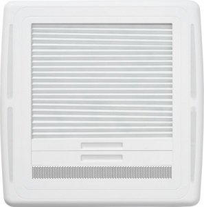 Maxxair Maxxfan Deluxe Roof Vent Tinted, Smoke, White